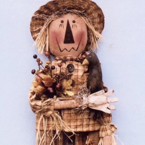 Primitive Scarecrow Pattern It's Fall Ya'all Prim - Etsy