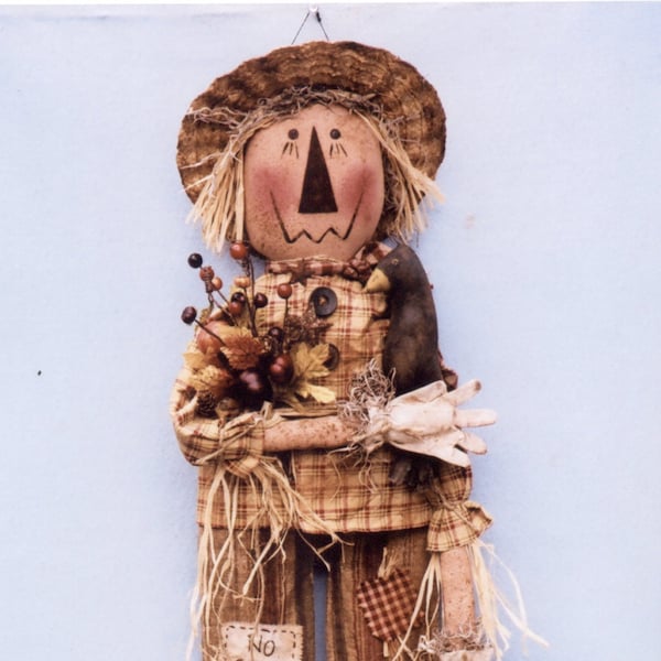 Primitive Scarecrow Doll - Etsy