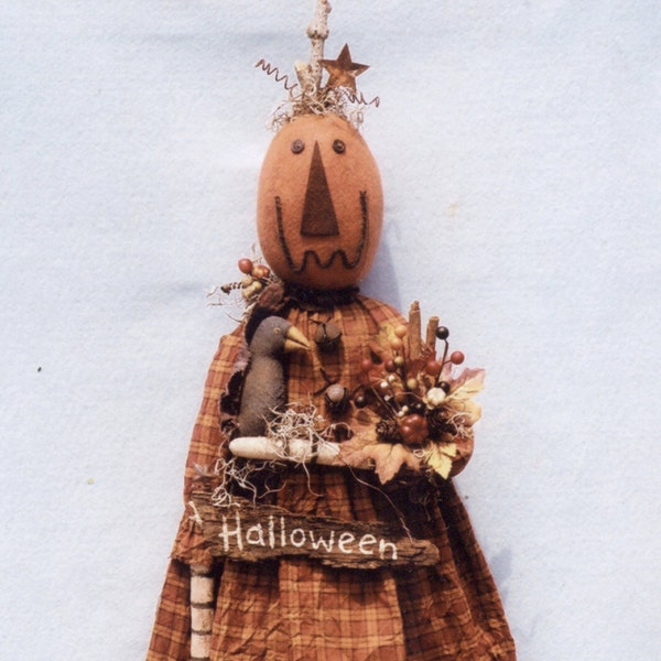 Primitive Pumpkin Pattern - Etsy