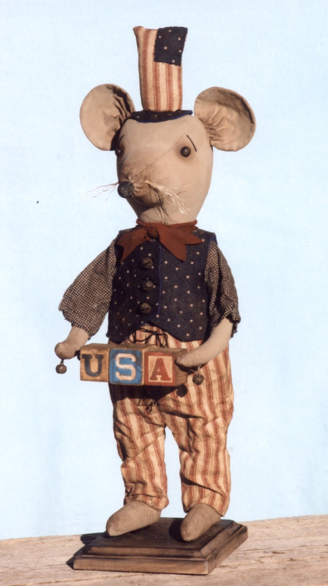 Primitive Standing Country Mouse PATTERN Sam & Libby and Princess and ...