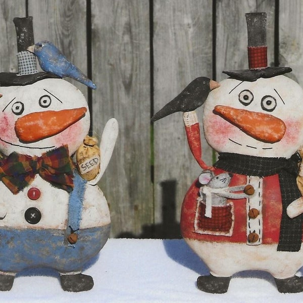 Snowmen Patterns - Etsy