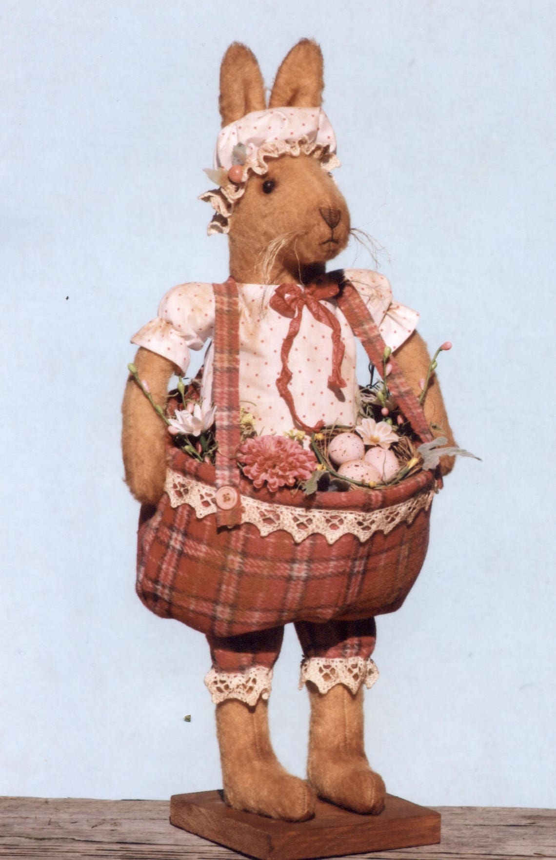 Primitive PATTERN Prim Bunny With Her spring - Etsy