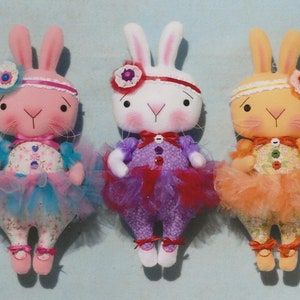 Tutu Cute Bunnies Epattern - Etsy