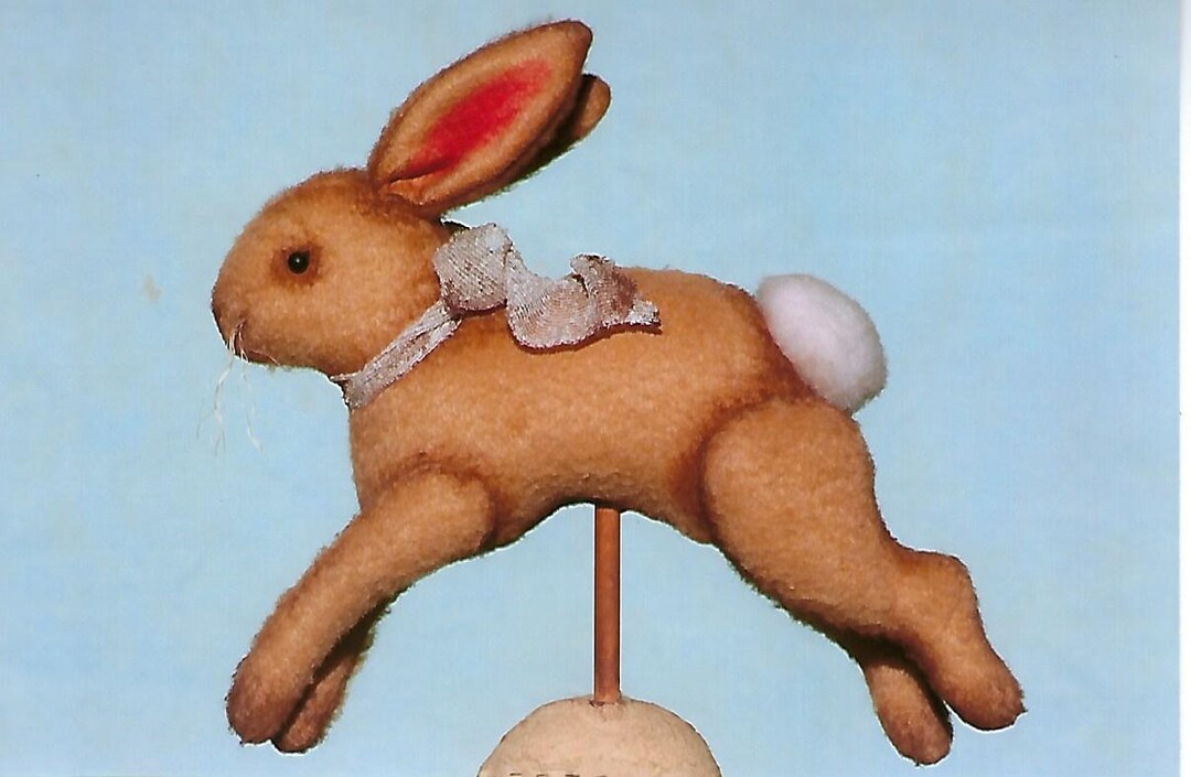 Jumping "spring Blessings" Bunny Epattern - Etsy