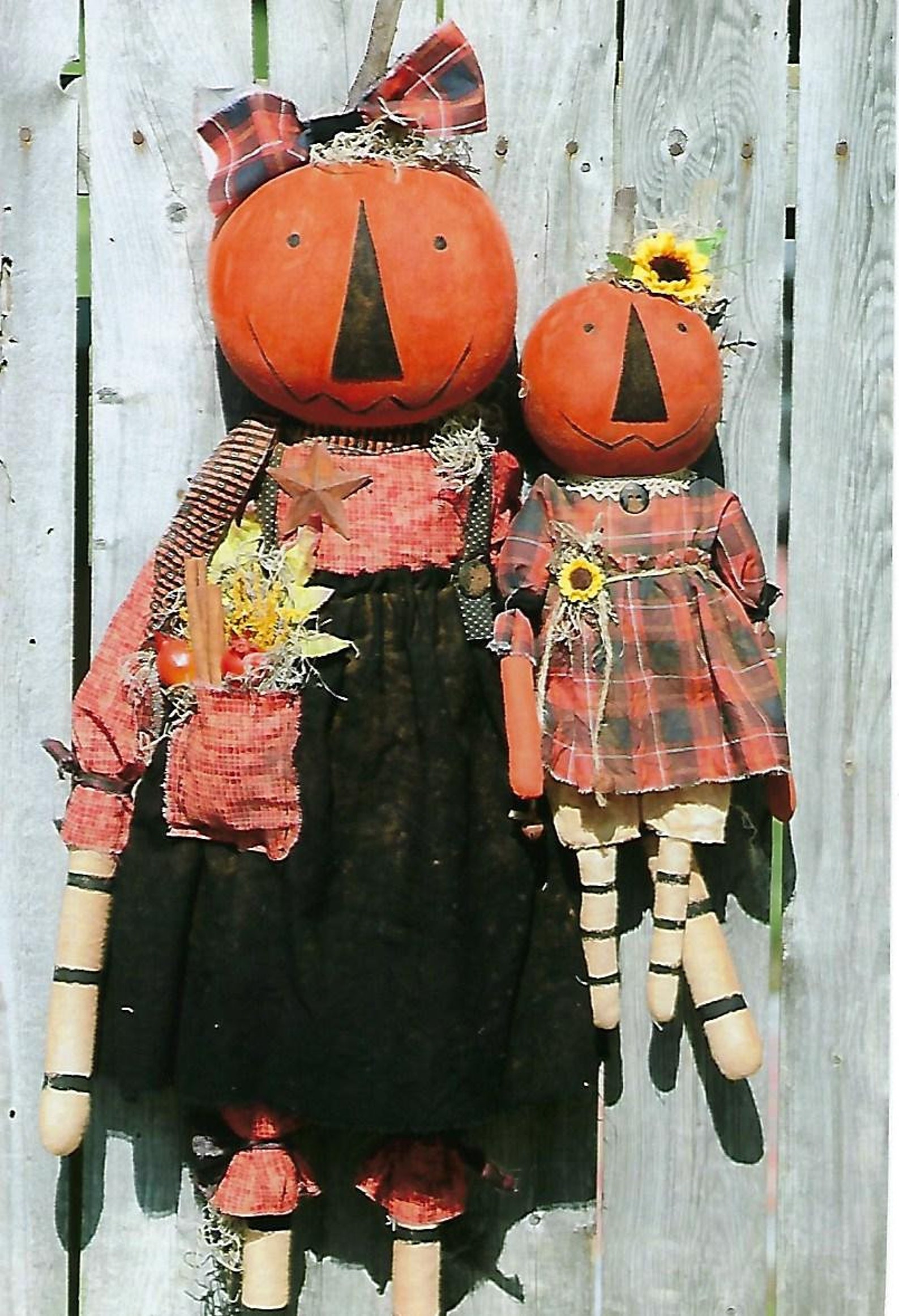 Pretty Prim Pumpkin Girls E-pattern - Etsy
