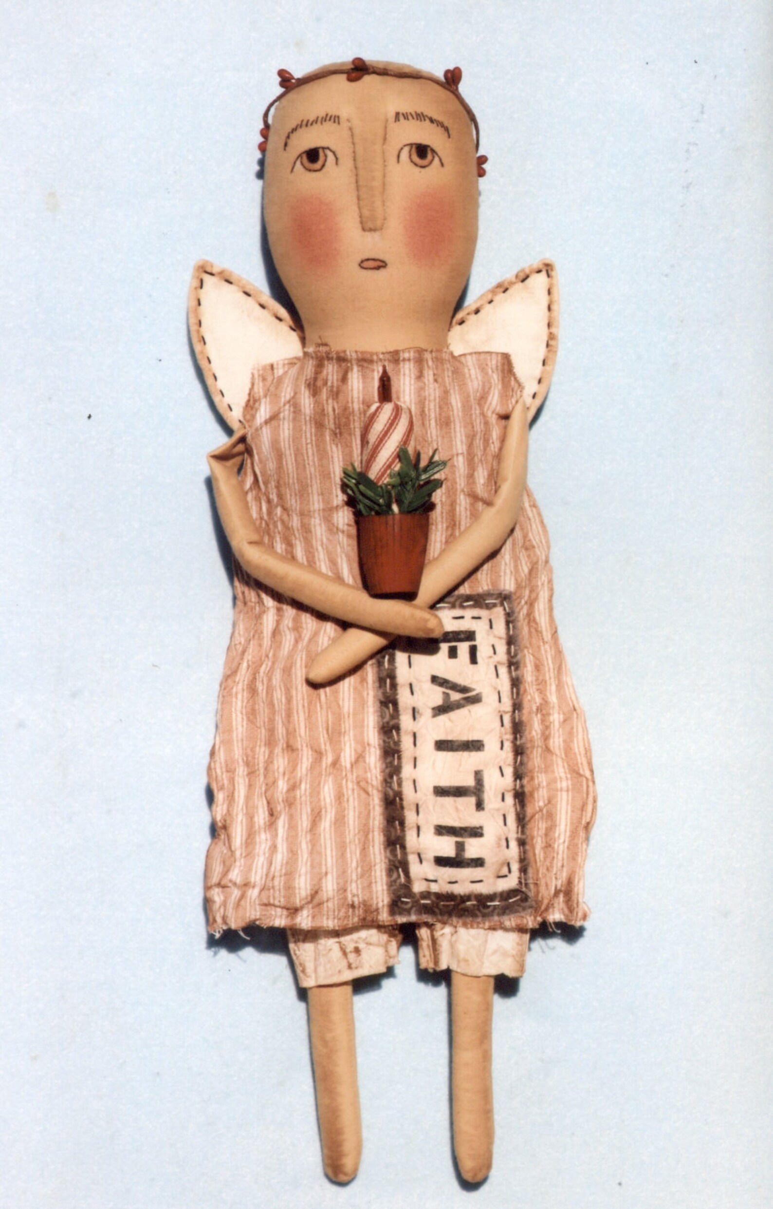 Primitive PATTERN Prim Angels Faith Love Hope - Etsy