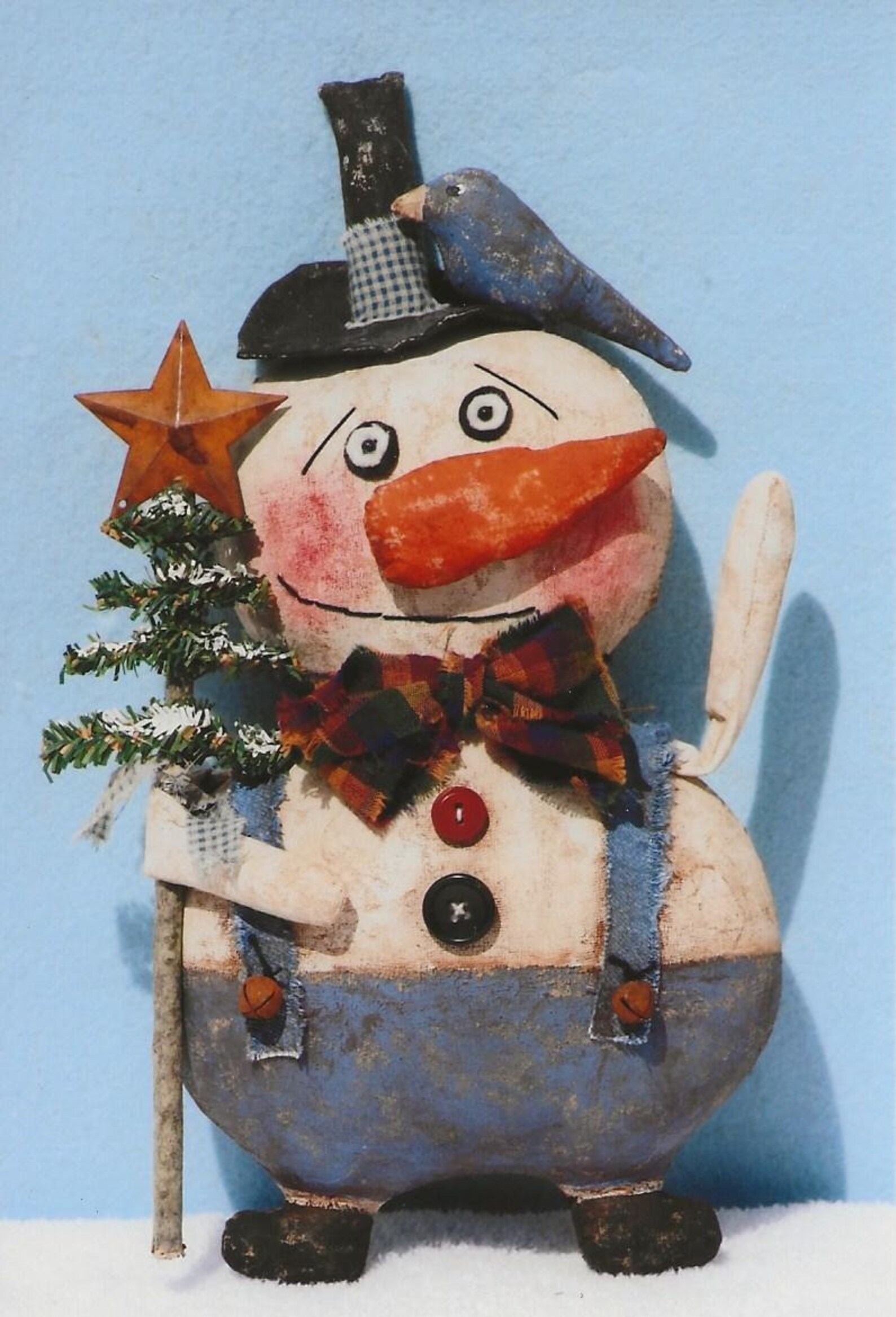 Primitive PATTERN Seasonal Frosty Prim Snowmen - Etsy