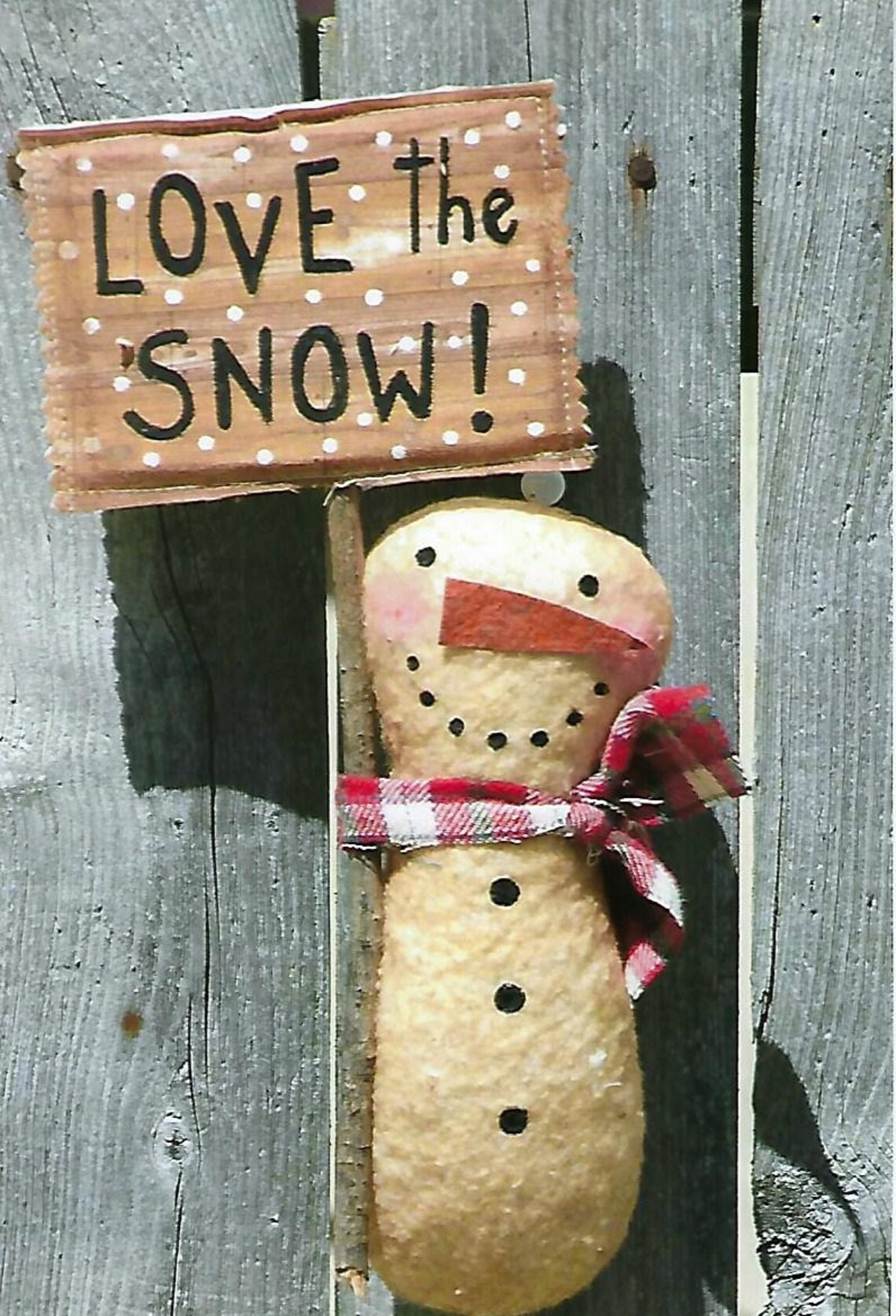 Sew Slim so Prim Snow Girl E-pattern - Etsy