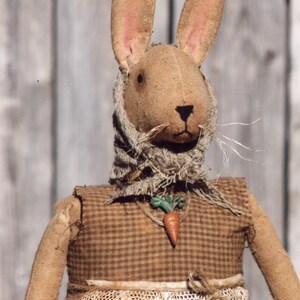 Primitive PATTERN Folk Art Bunny Rabbits - Etsy