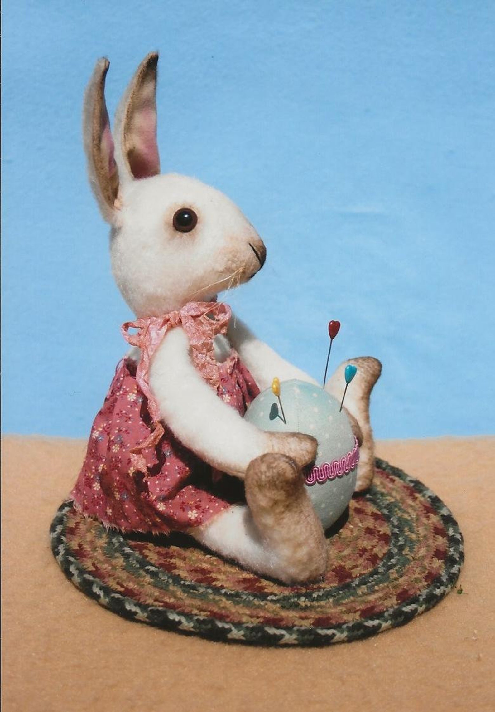 Country Bunny Pin Keeps E-pattern - Etsy