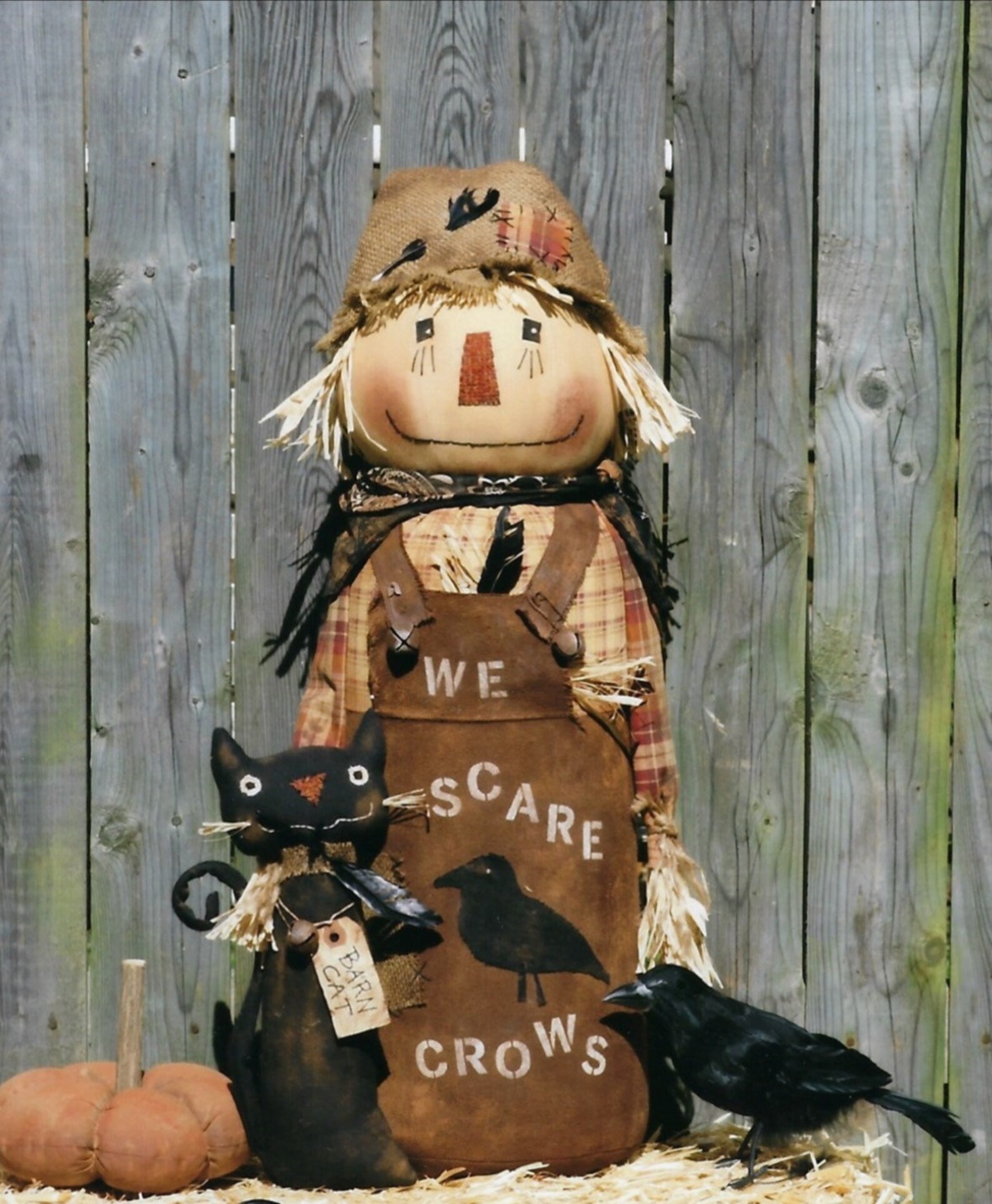 Scarecrow Stump Men E-pattern - Etsy
