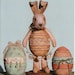 Primitive E-pattern Ring Spring in Bunny With Egg-stra Special Eggs - Etsy