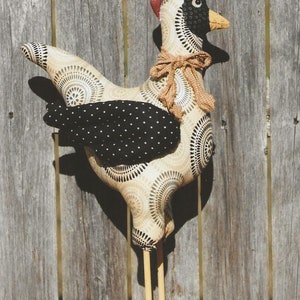 Scrappy Hen and Her Scrappy Eggs Epattern - Etsy