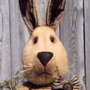 Primitive Big Boy Bunny PATTERN - Etsy