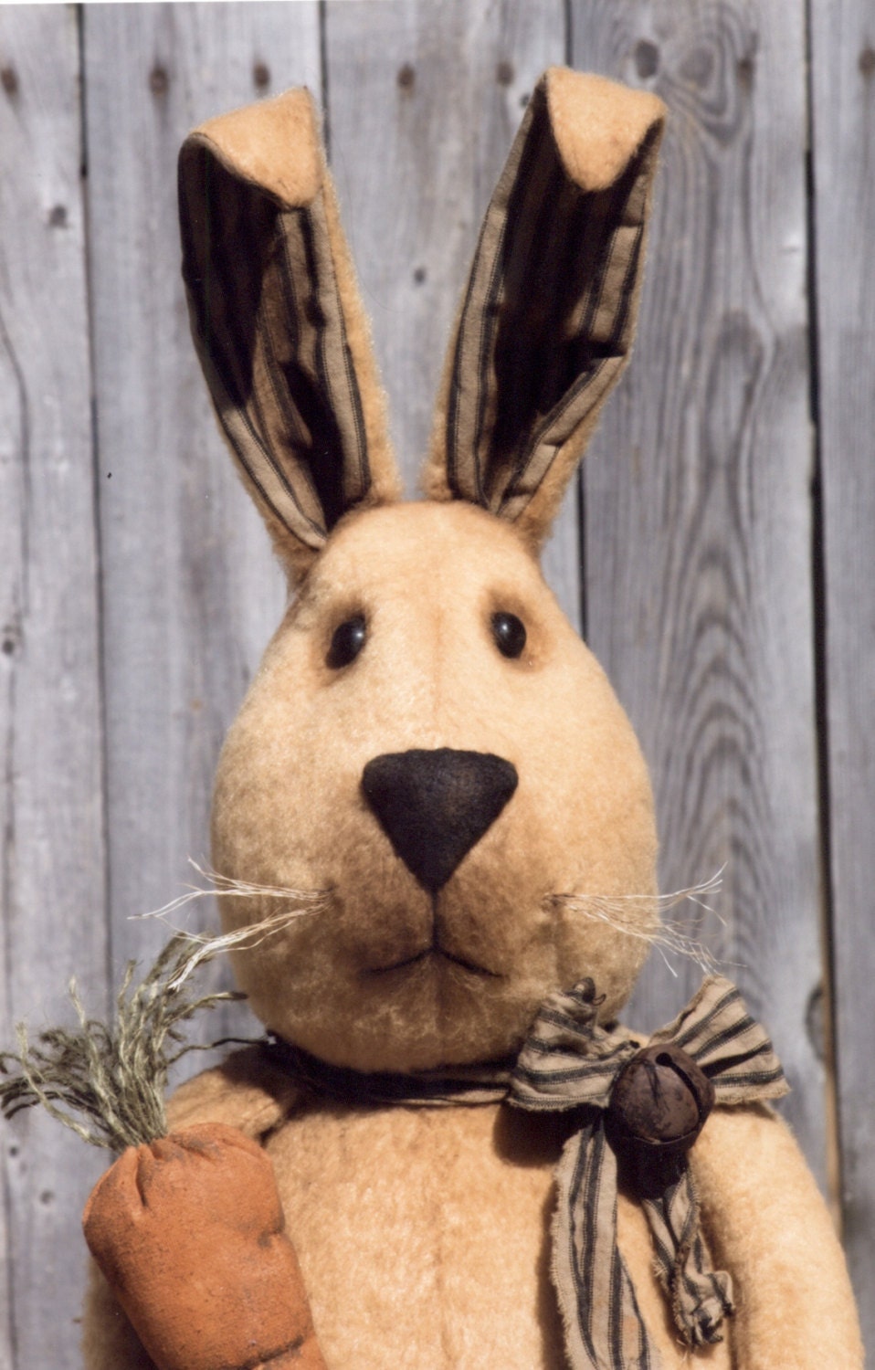 Primitive Big Boy Bunny PATTERN - Etsy