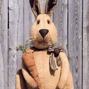 Primitive Big Boy Bunny PATTERN - Etsy