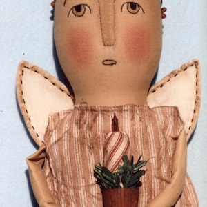 Primitive PATTERN Prim Angels Faith Love Hope - Etsy