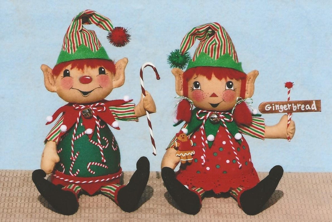 Little Tea Cup Elves and Elf Shelf Sitters E Pattern - Etsy