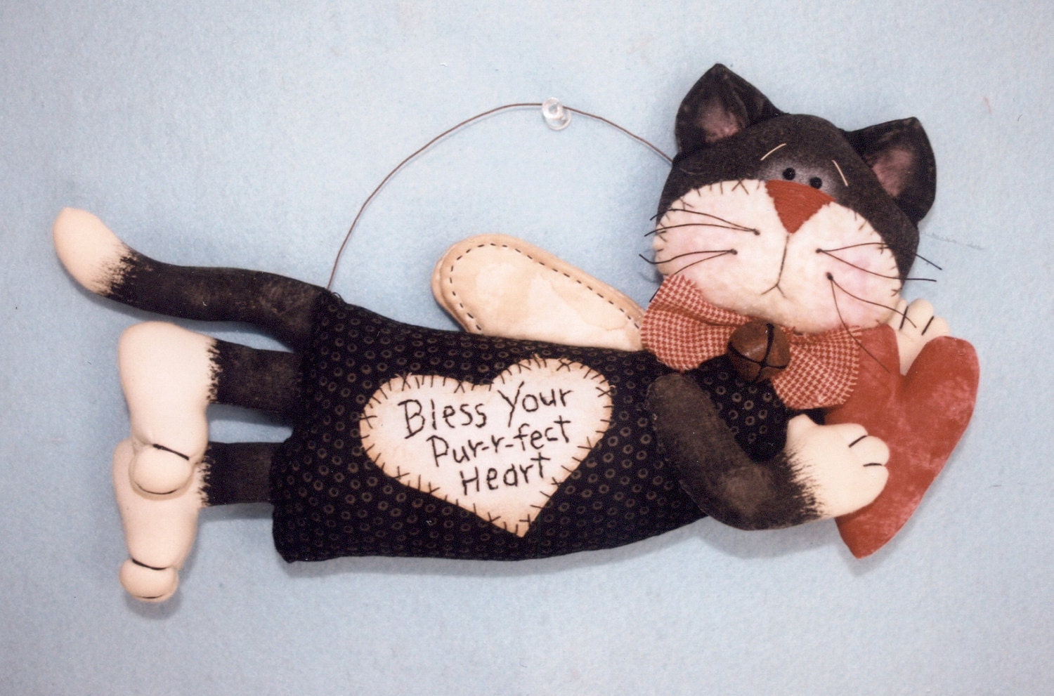 Primitive PATTERN Kitty Cat Blessings | Etsy