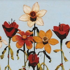 Primitive Garden Flowers Epattern - Etsy