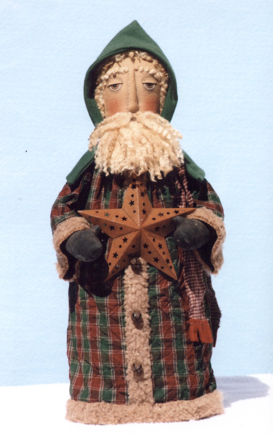 Primitive PATTERN Folk Art Santas - Etsy Canada