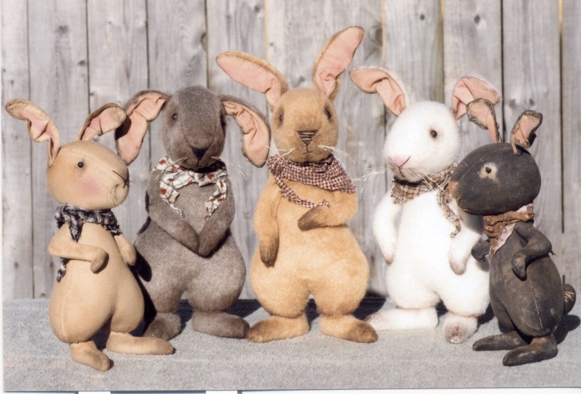 Primitive E-PATTERN the Gangs All Hare - Etsy