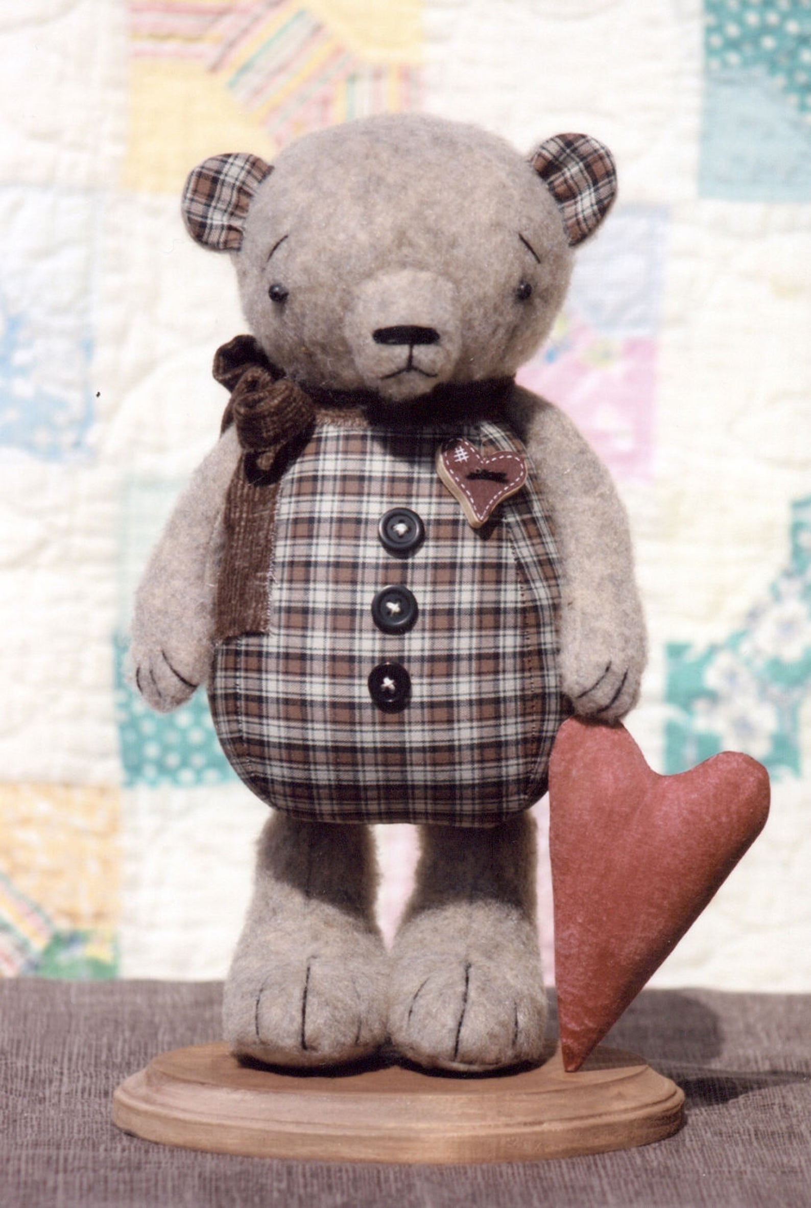 Primitive PATTERN Tubby Teddy Bears - Etsy