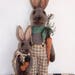 Primitive PATTERN Country Bunny Family - Etsy