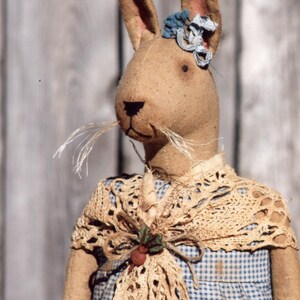 Primitive PATTERN Folk Art Bunny Rabbits - Etsy