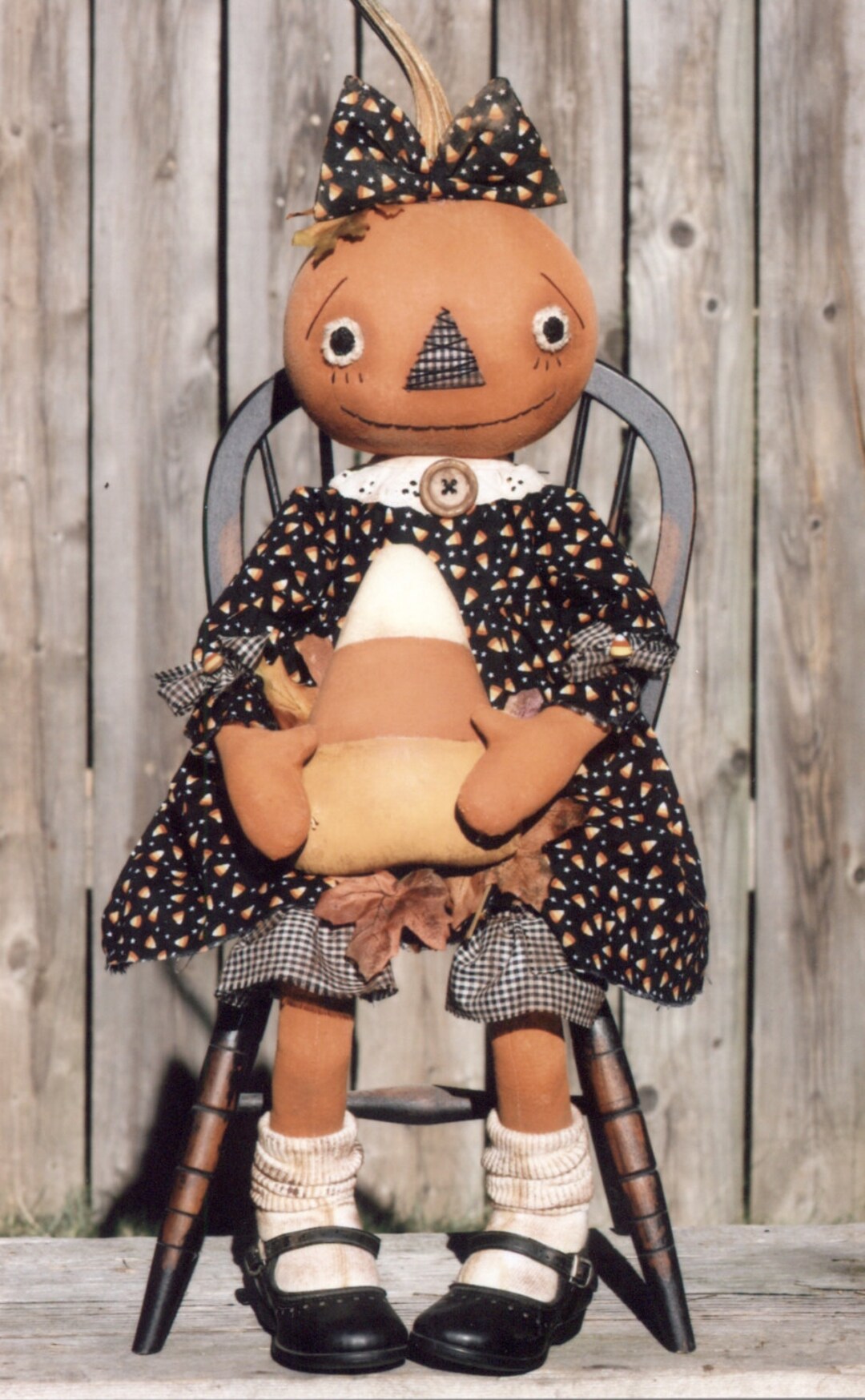 Primitive PATTERN Sitting Candy Corn Cutie - Etsy