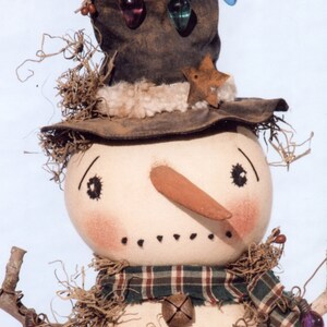 Primitive PATTERN Twigs Snowmen - Etsy