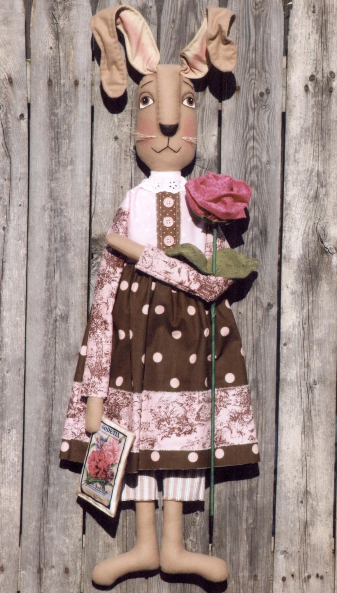Primitive PATTERN Jenna and Jack Rabbit - Etsy