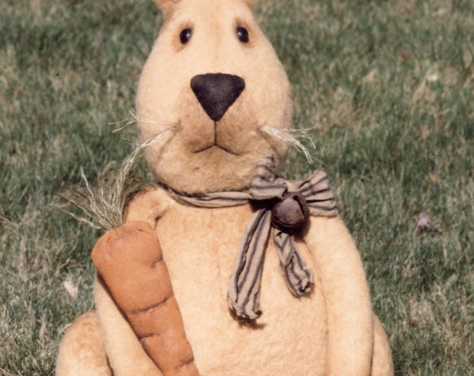 Primitive Big Boy Bunny PATTERN - Etsy