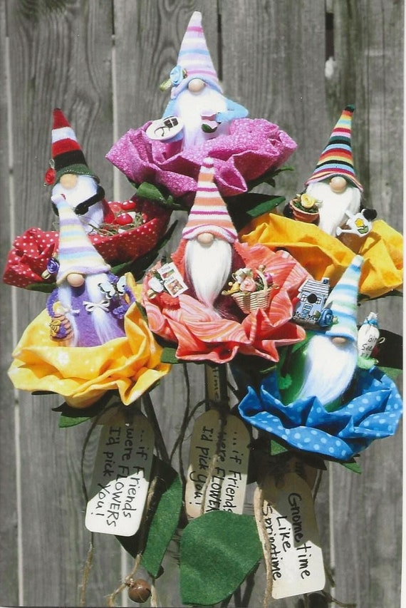 Gnome Time Like Flower Time Epattern | Etsy