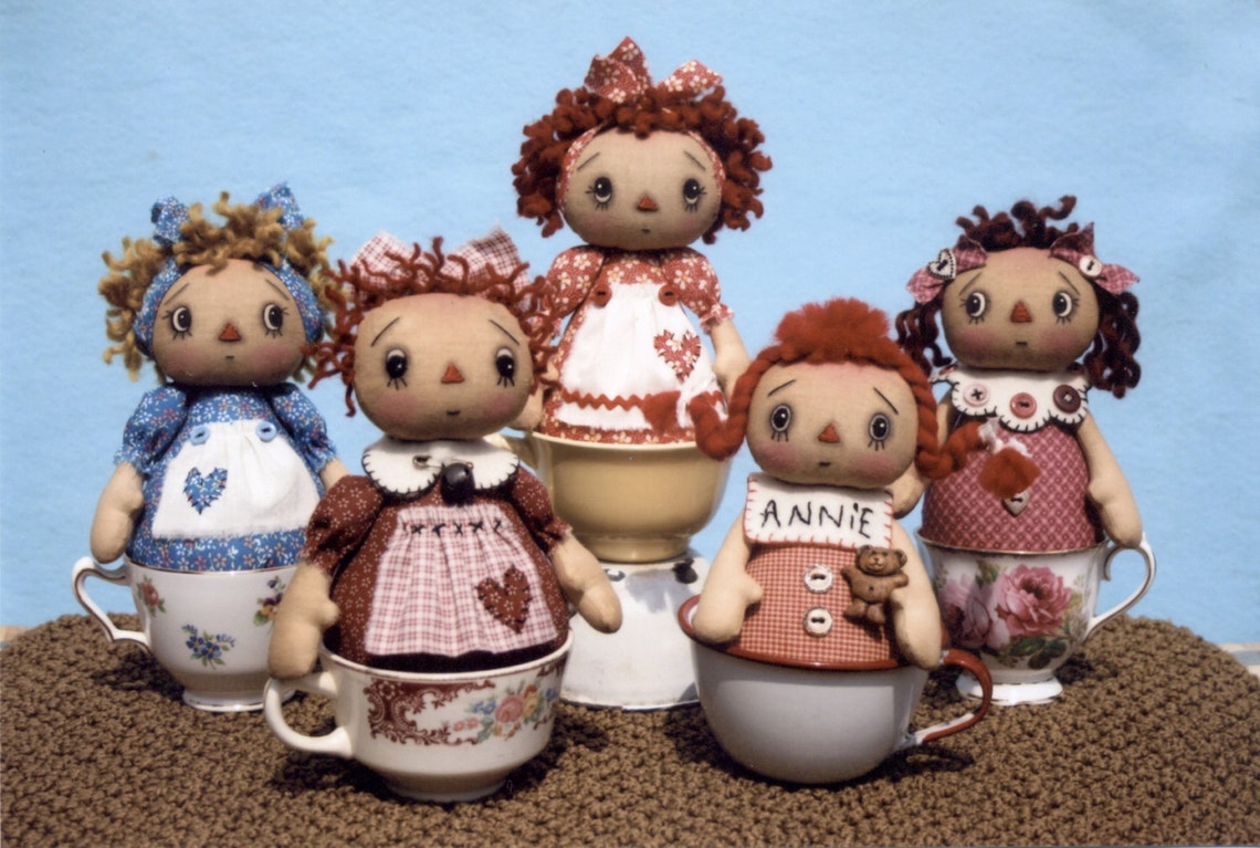 Sweet Annie Tea Cup Dolls - Etsy