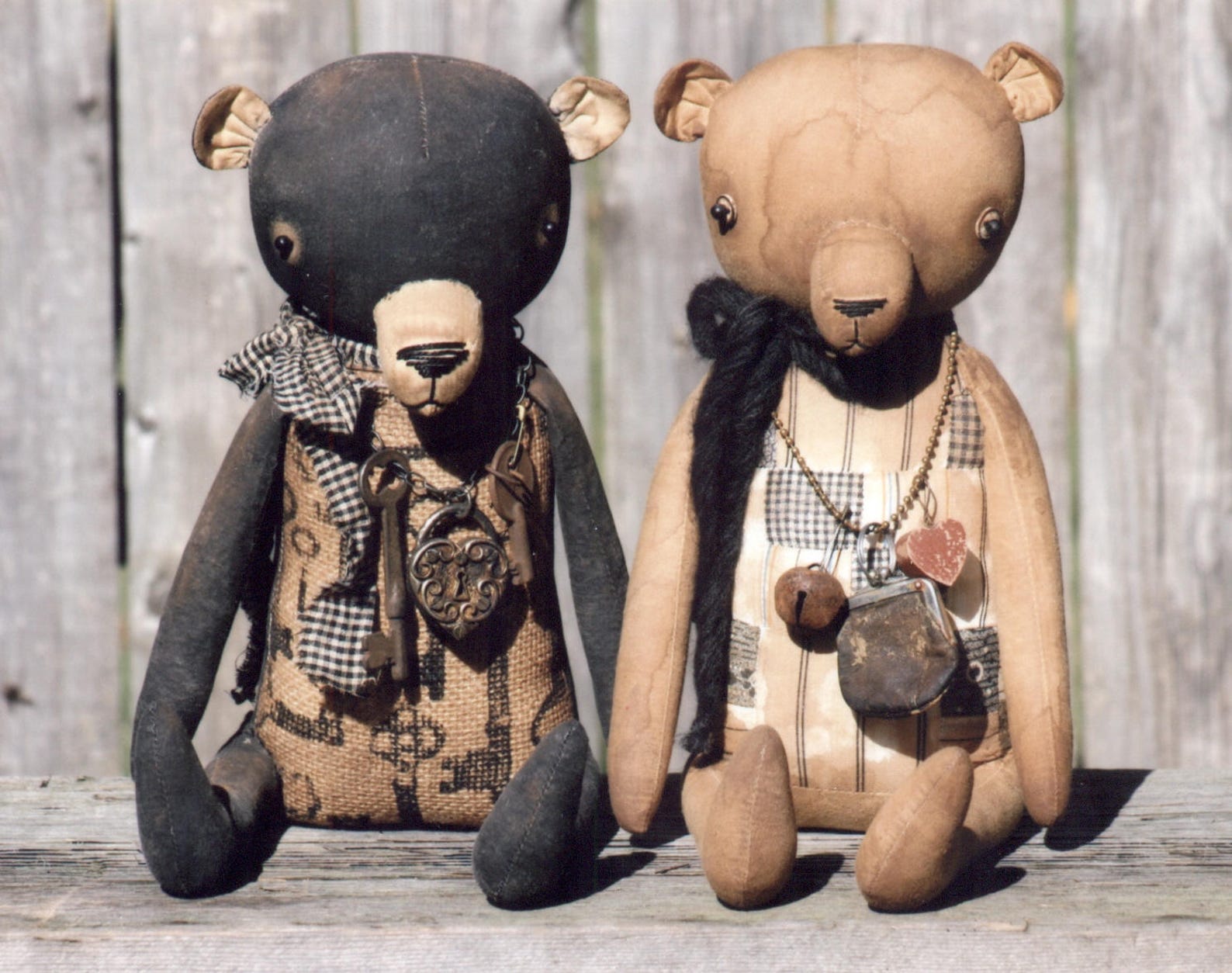 Primitive PATTERN Keepsake Teddy Bears - Etsy