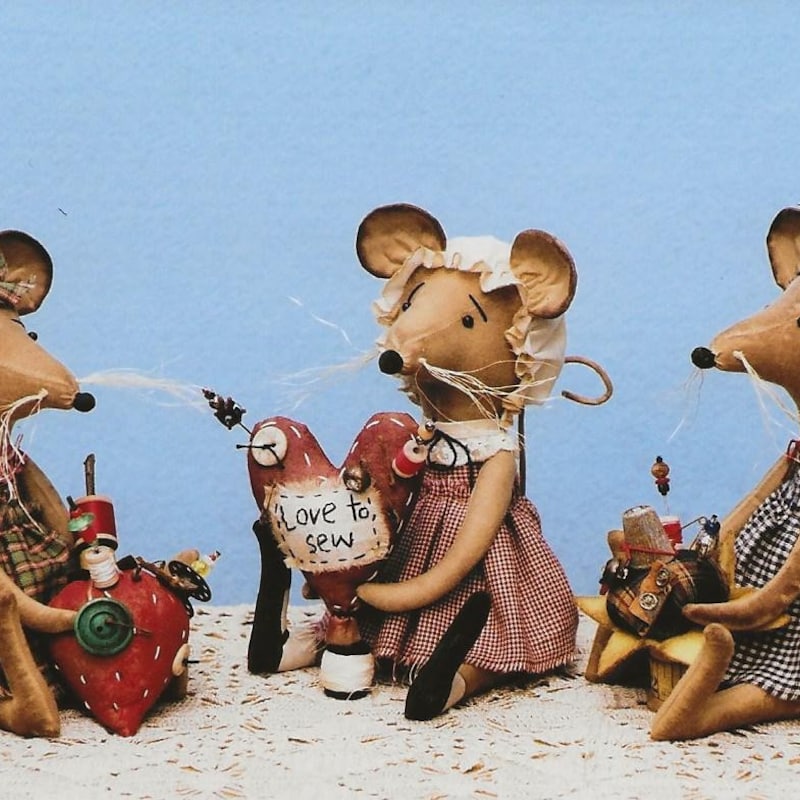 Primitive Mouse - Etsy