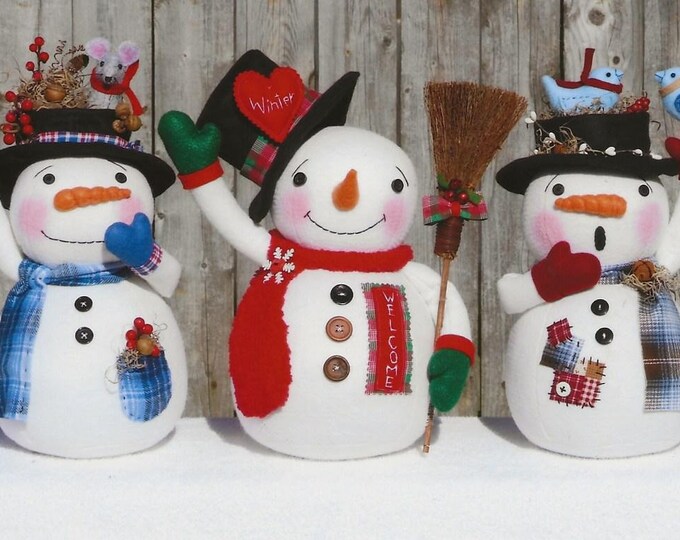 Packed Snow Sack Primitive Epattern - Etsy