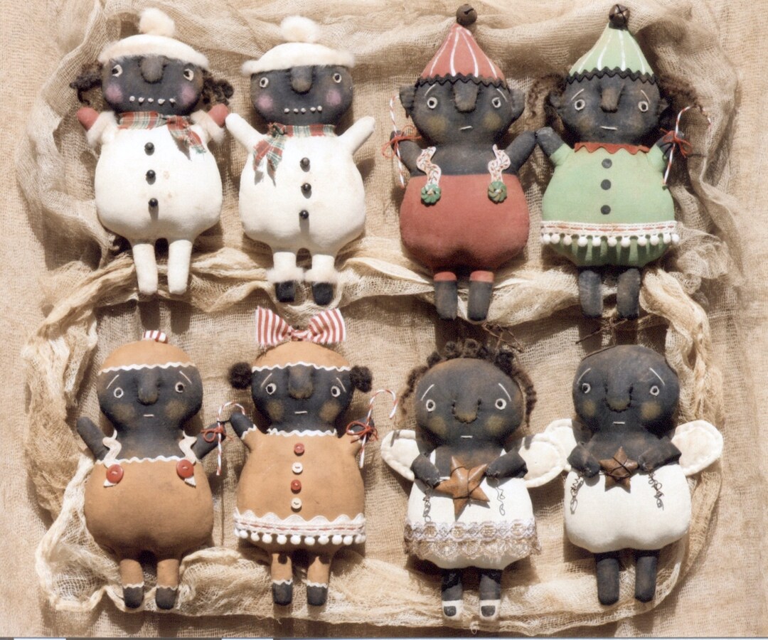 Primitive PATTERN Little Christmas Ornies - Etsy