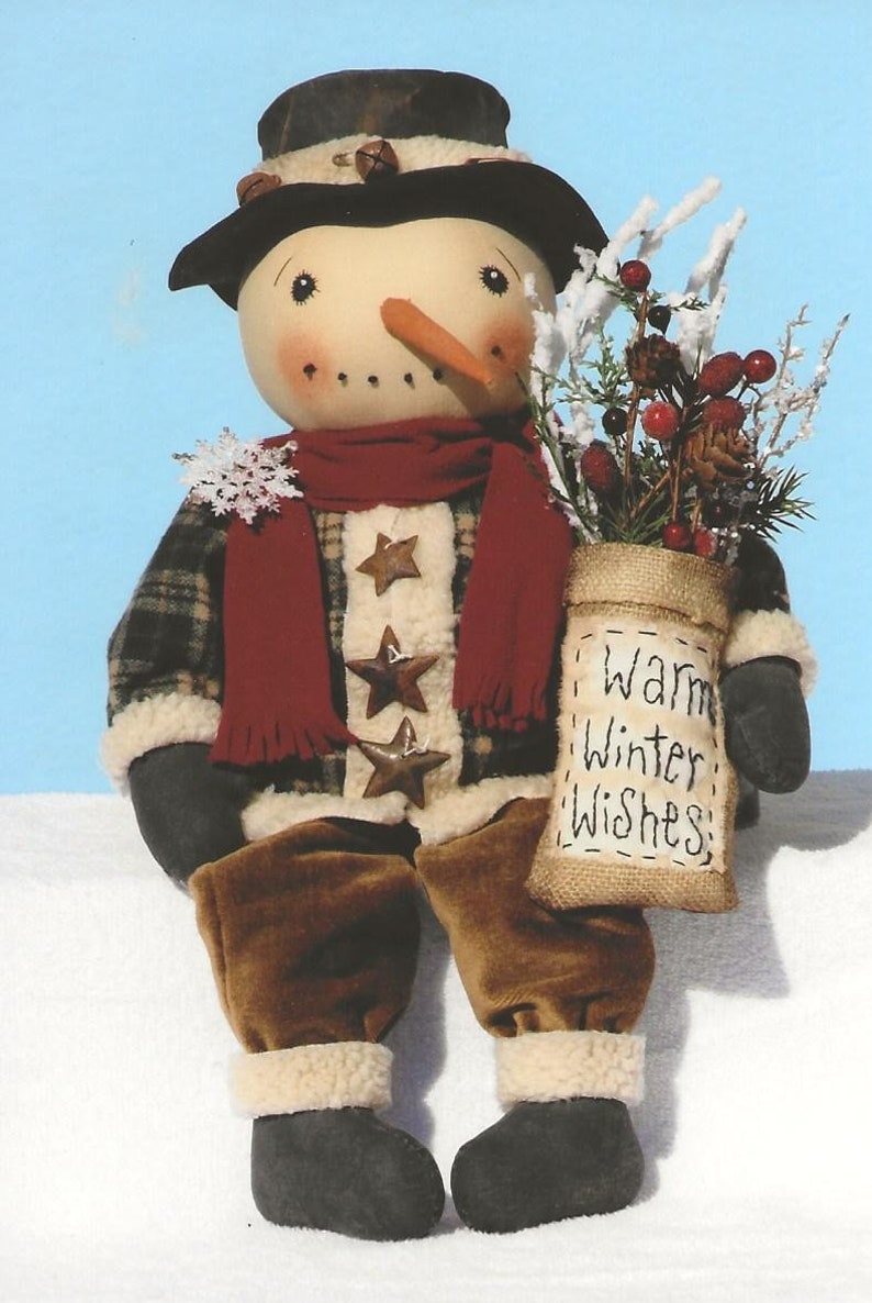 Warm Wishes on a Snowy Day E-pattern | Etsy