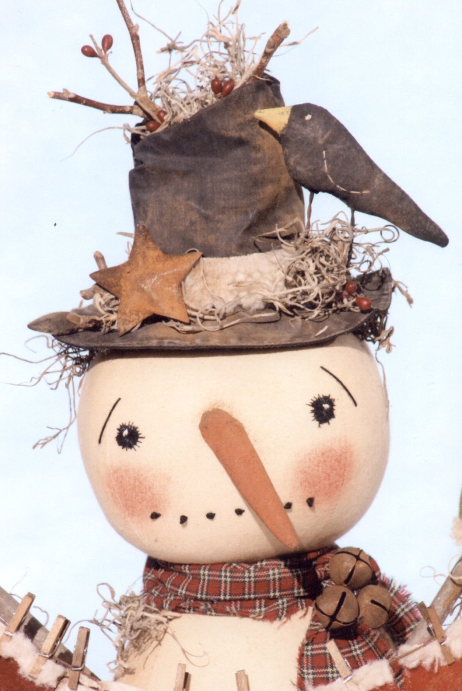 Primitive PATTERN Twigs Snowmen - Etsy