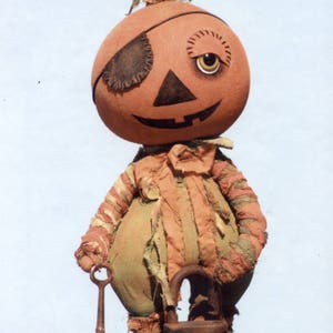 Primitive PATTERN the Rag Tag Pumpkin Gang - Etsy