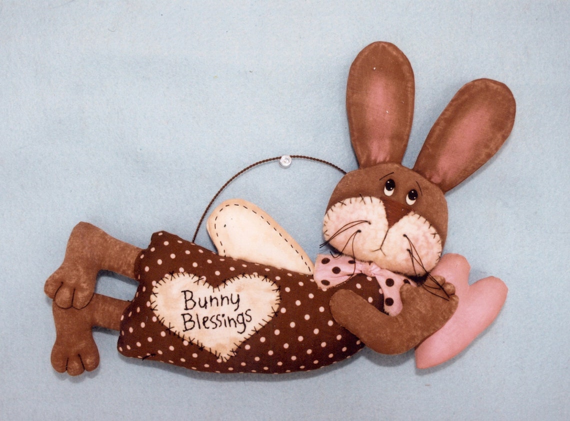 Primitive PATTERN Bunny Blessings - Etsy