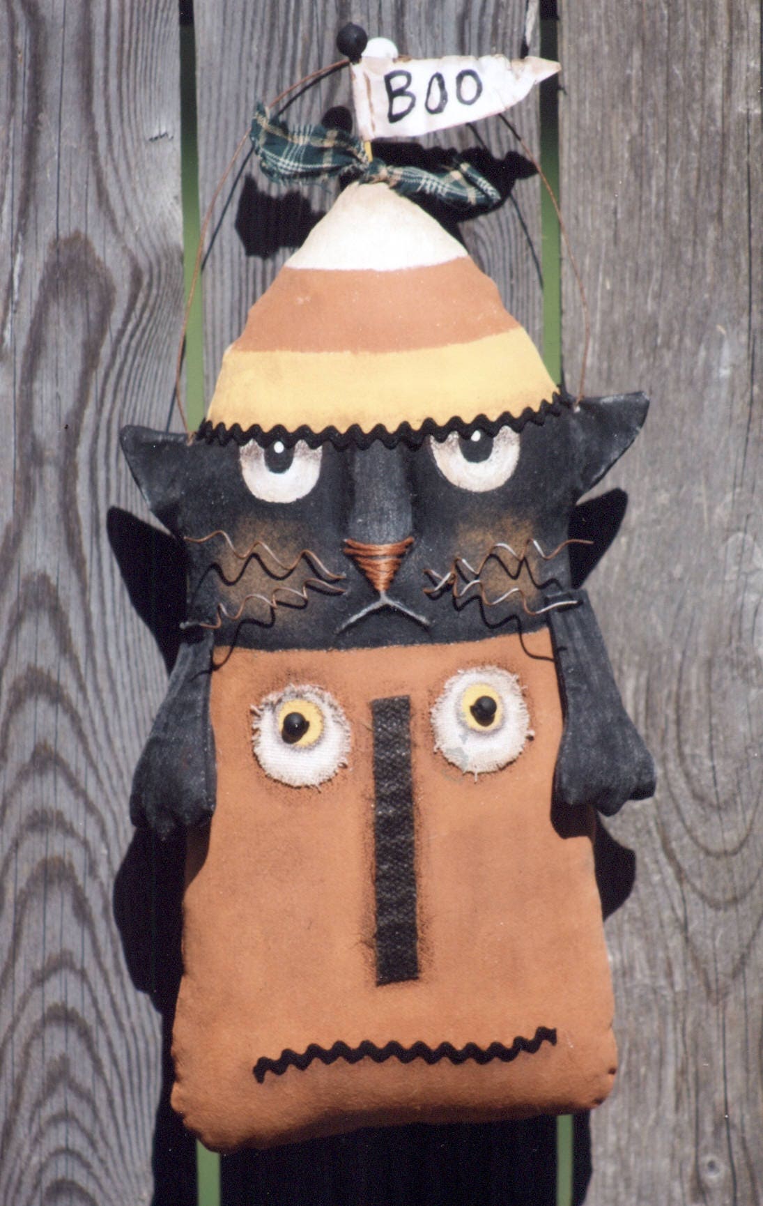 Primitive PATTERN Black Cats and Jacks | Etsy