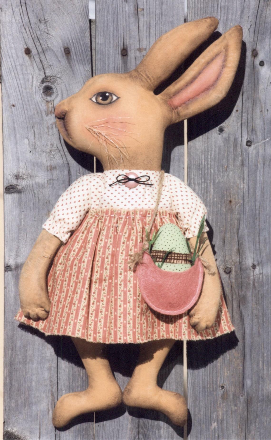 Primitive Pattern Harry and Harriet Hare - Etsy