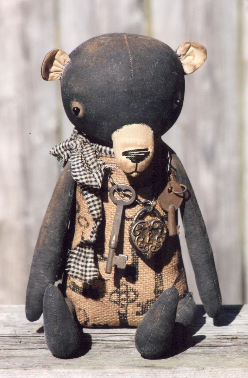 Primitive PATTERN Keepsake Teddy Bears - Etsy