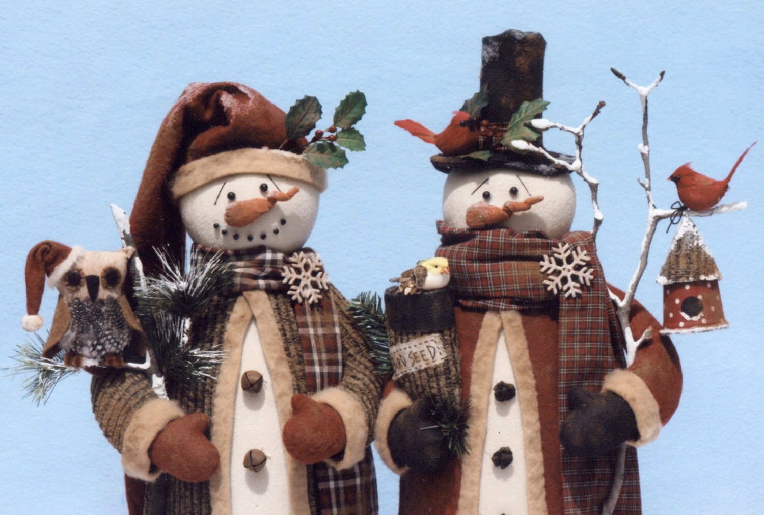 Primitive PATTERN Snowfolk - Etsy Canada