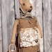 Primitive PATTERN Folk Art Bunny Rabbits - Etsy