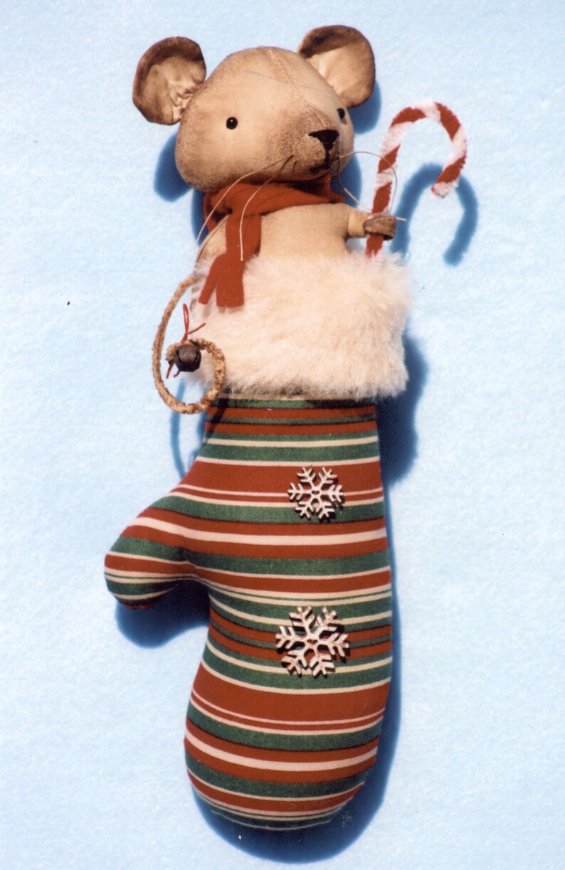 Primitive PATTERN Mitten Mice | Etsy