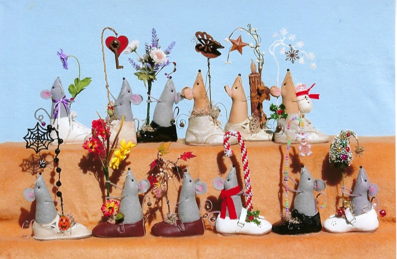 If the Shoe Fits, Hop In! Mouse E-pattern - Etsy